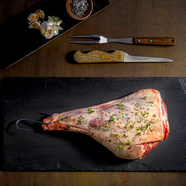 Lamb Leg with Rump off, shank on – Leelands Gourmet Meats